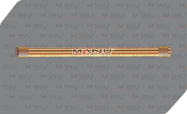 Pure Copper Threaded Earthing Rod | Copperbond Rods